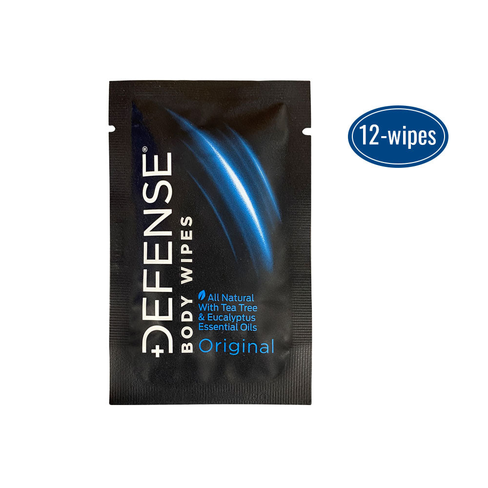 Defense Single Body Wipes 12 pack – Defense Soap Europe